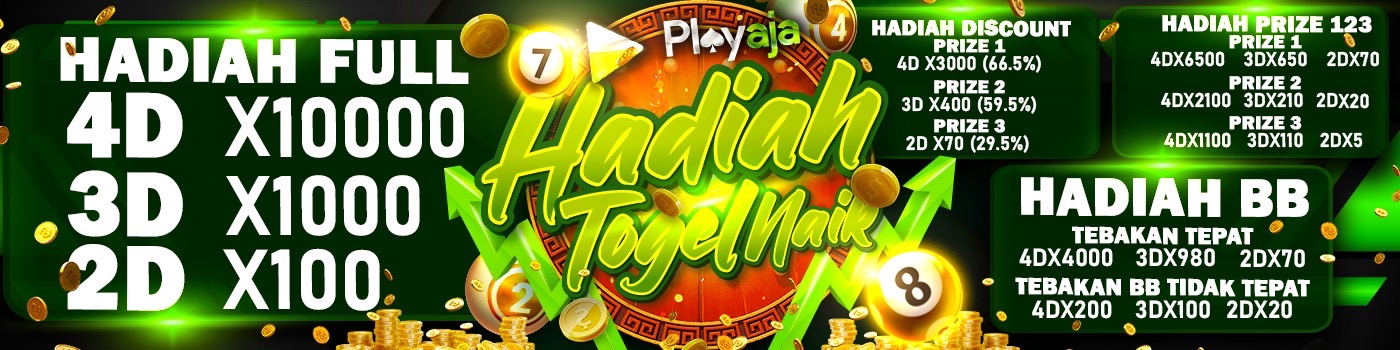 PLAYAJA : Pusat Permainan Slot, Bola & Togel Online Terbaik!